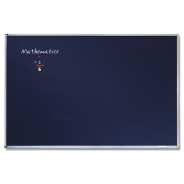Quartet Porcelain Black Chalkboard, Magnetic, 2' x 3', Aluminum Frame ...