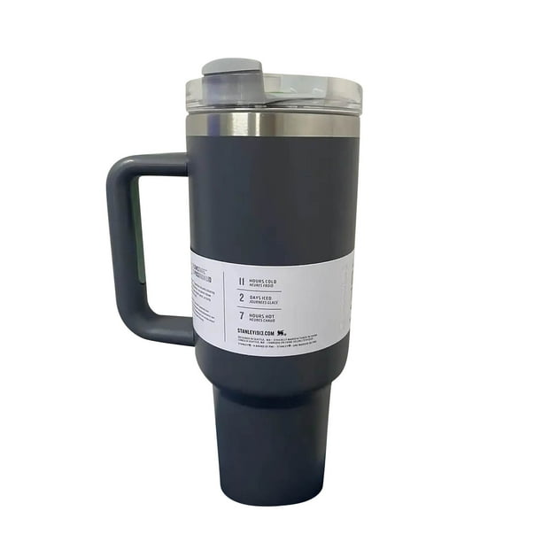 S-tanley- Vaso Térmico 40 oz con Asa, Termo al Vacío de Acero Inoxidable con Pajita, para ...