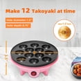 Electric Takoyaki Maker With Free Takoyaki Tools for Takoyaki Octopus ...