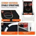 KFFKFF Foldable Basketball Arcade Game, Indoor Double Shot Basketball ...
