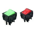 30A 250VAC Marine Boats Rocker Switches 6 Pin 2 Position Rocker Toggle ...