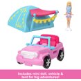 Barbie Mini BarbieLand Doll & Vehicle Set with 1.5-inch Doll, Color ...
