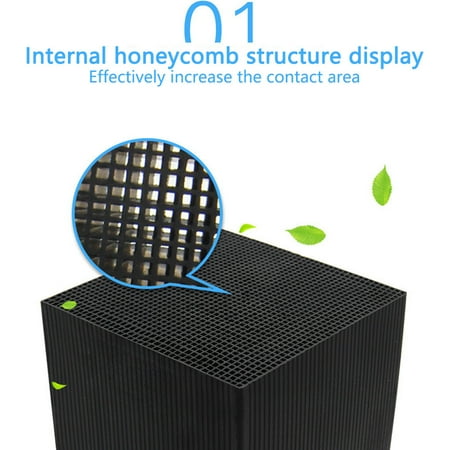 Aquarium Carbon Filter Cube Portable Activated Charcoal Deodorizing ...