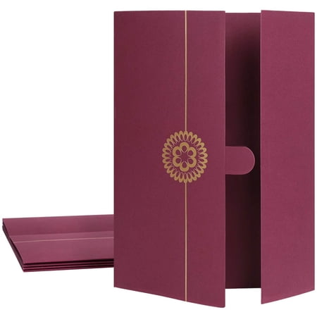 5pcs Certificate Cover Diploma Cover Contract Folder Cardboard Paper ...