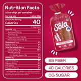 Sola Sweet & Buttery Sliced Bread, Non-GMO, Keto-Friendly, Low-Carb ...
