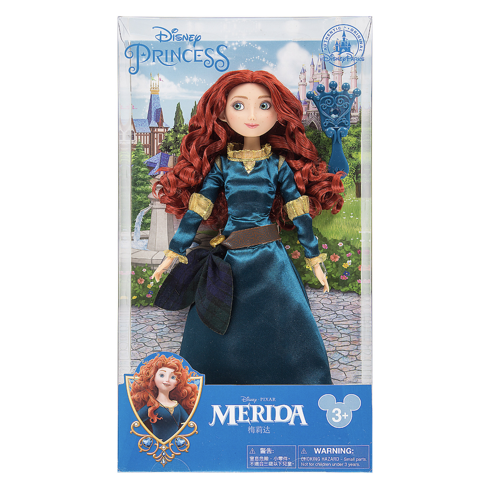 Disney Parks Princess Merida Doll with Brush New with Box - Walmart.com ...