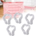 Yammee 10Pcs/Set Rabbit Cage Liners Disposable Large Plastic Mat Films ...