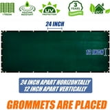 Amgo Custom Made 6' x 100' Green Fence Privacy Screen Windscreen with ...