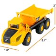 POCO DIVO Diecast 1/87 Dump Truck, Metal Articulated Hauler, Heavy Duty ...