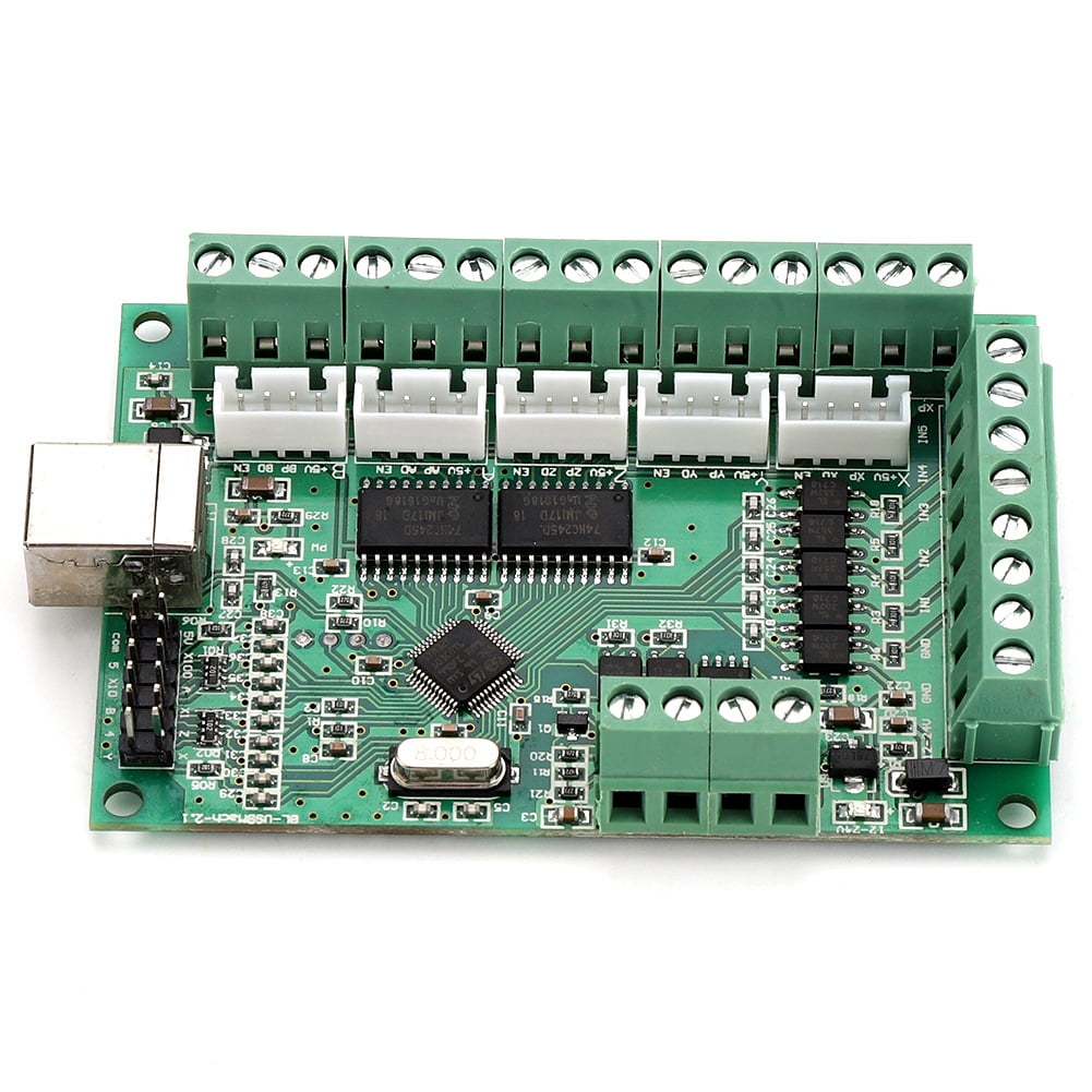 Buy Tebru Interface board, MACH3 Motion Control Card, USB Interface ...