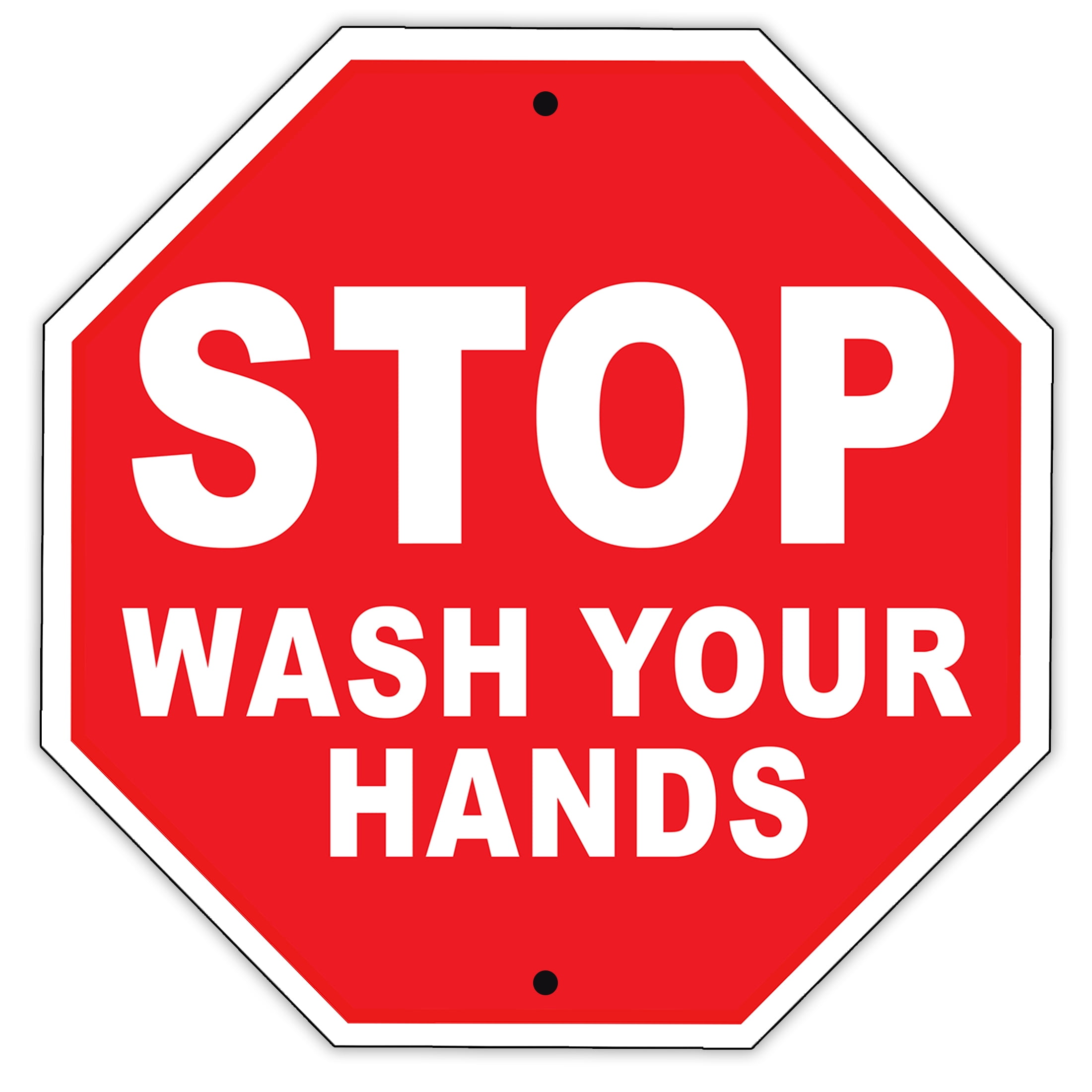 Stop Wash Your Hands First Quarantine Health and Safety Office Display ...