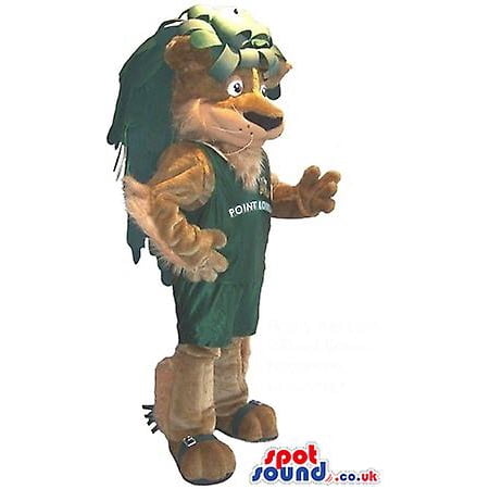 Forest Bear Animal Plush spotsound Mascot Wearing Basketball Team ...