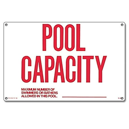 Poolmaster Sign for Residential or Commercial Swimming Pools, Pool ...