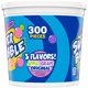 Super Bubble Grape, Apple and Original Assorted Bubble Gum, 54 Oz, 300 ...