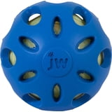 JW Crackle Ball Non-Toxic Rubber Dog Toys for Dogs 30-60 lb, Assorted ...