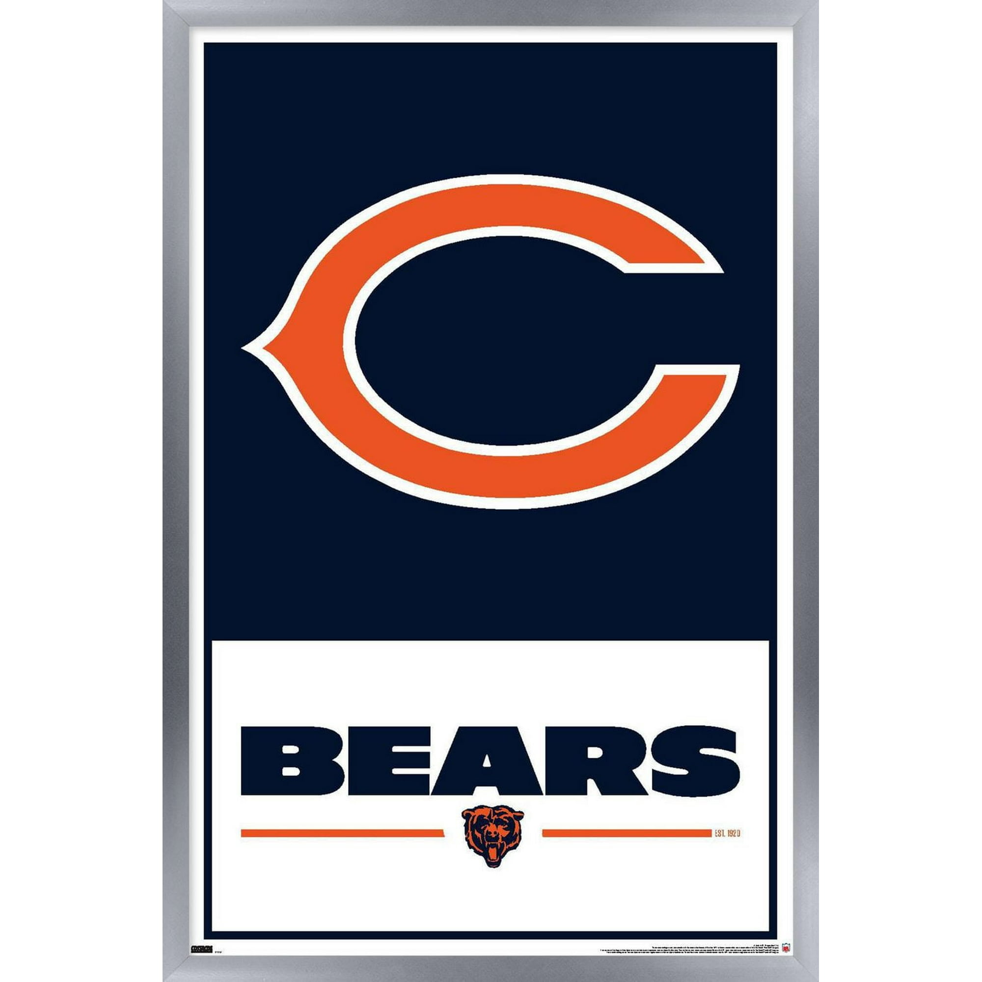 Click here for Trends International Nfl Chicago Bears - Logo 21 W... prices