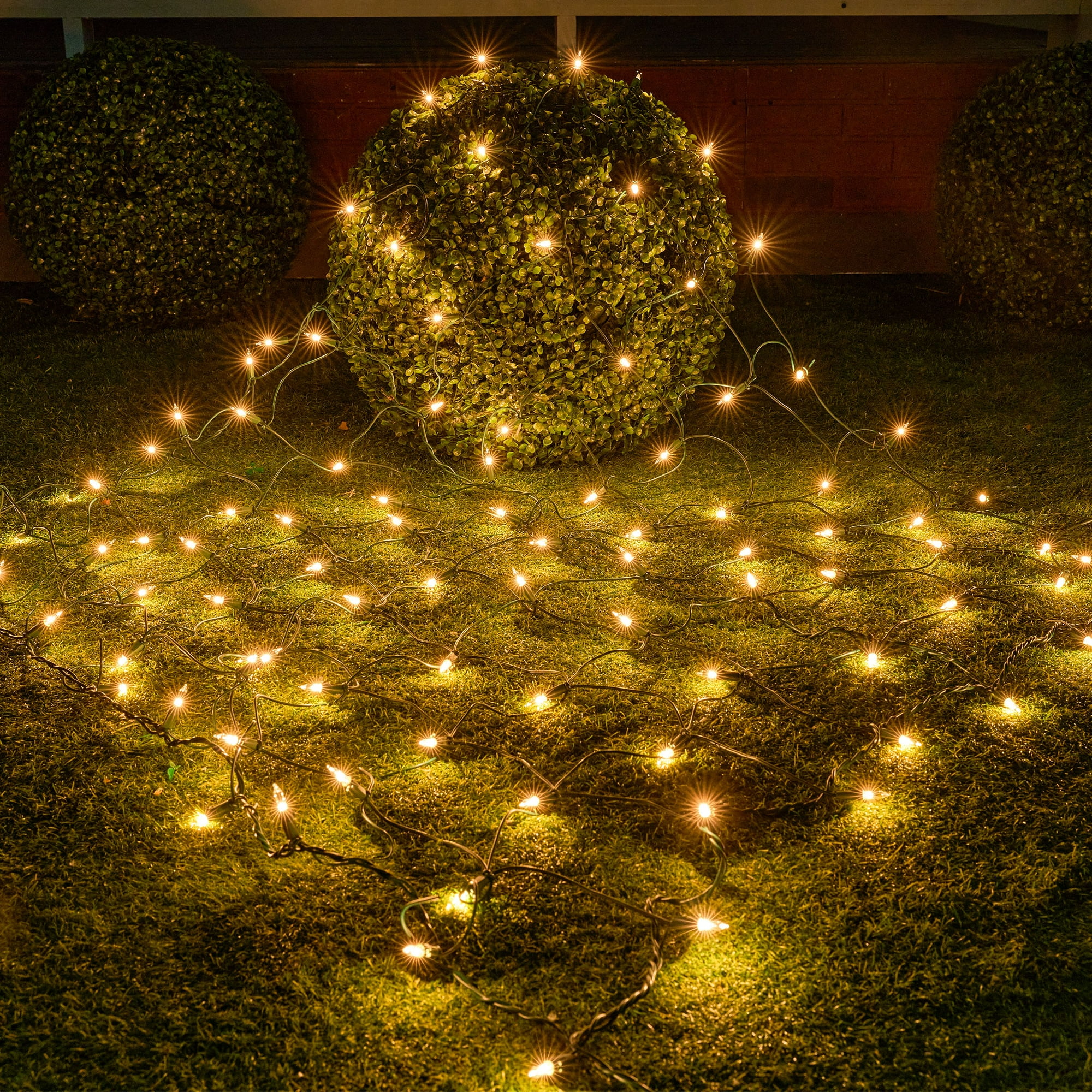 Click here for Joyfy 100 Christmas Net Lights For Bushes 4 X 6 Ft... prices