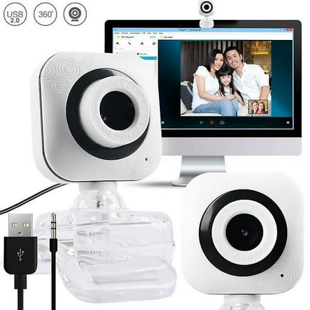 USB2.0 Camera Webcam Video Calling Recording W/ Microphone PC Computer ...