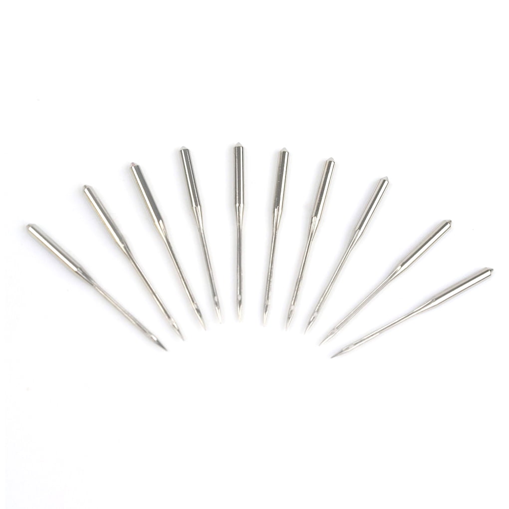 Tureclos 10pcs Stainless Steel Mini Manual Sewing Machine Needle Pin