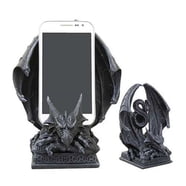 Gothic Standing Guardian Dragon With Outstretched Arm Cell Phone Holder ...