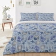California King Size Duvet Cover 4 Piece Bedding Set Summer Starfish ...