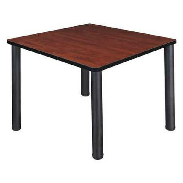 Regency 36" Square Table with Black Post Legs - Walmart.com