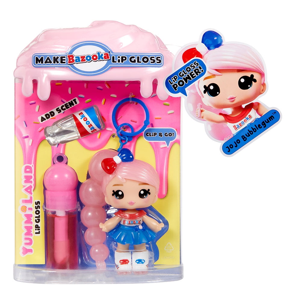 Click here for Yummiland X Licensed Sweets Lip Gloss Doll: Bazook... prices