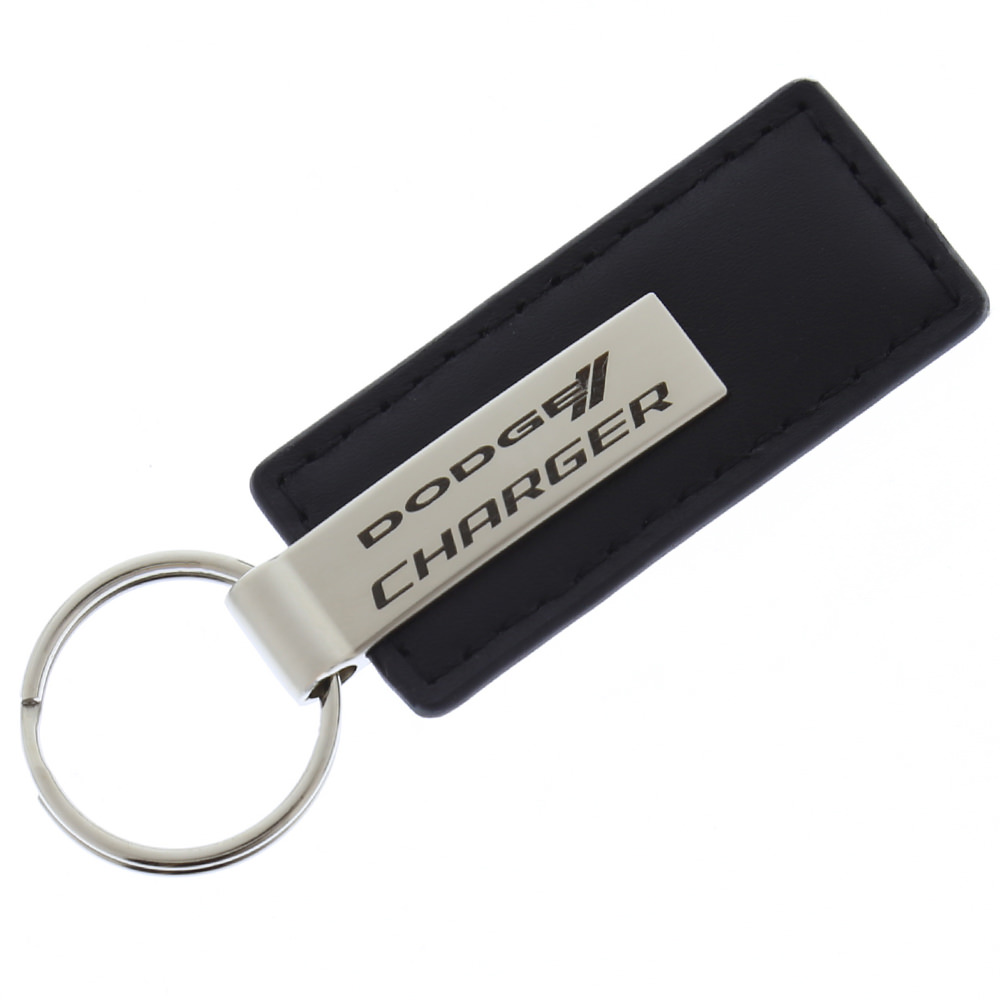 Dodge Charger Keychain & Keyring - Premium Leather - Walmart.com