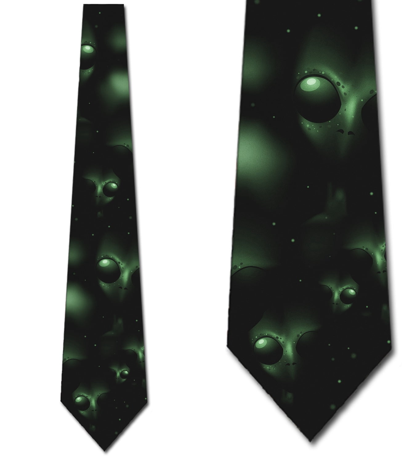 Space Ties Mens Outer Space Alien Necktie by Three Rooker - Walmart.com