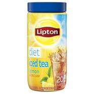 Lipton Diet Raspberry Flavored Iced Tea Mix, Sugar-Free Drink Powder ...