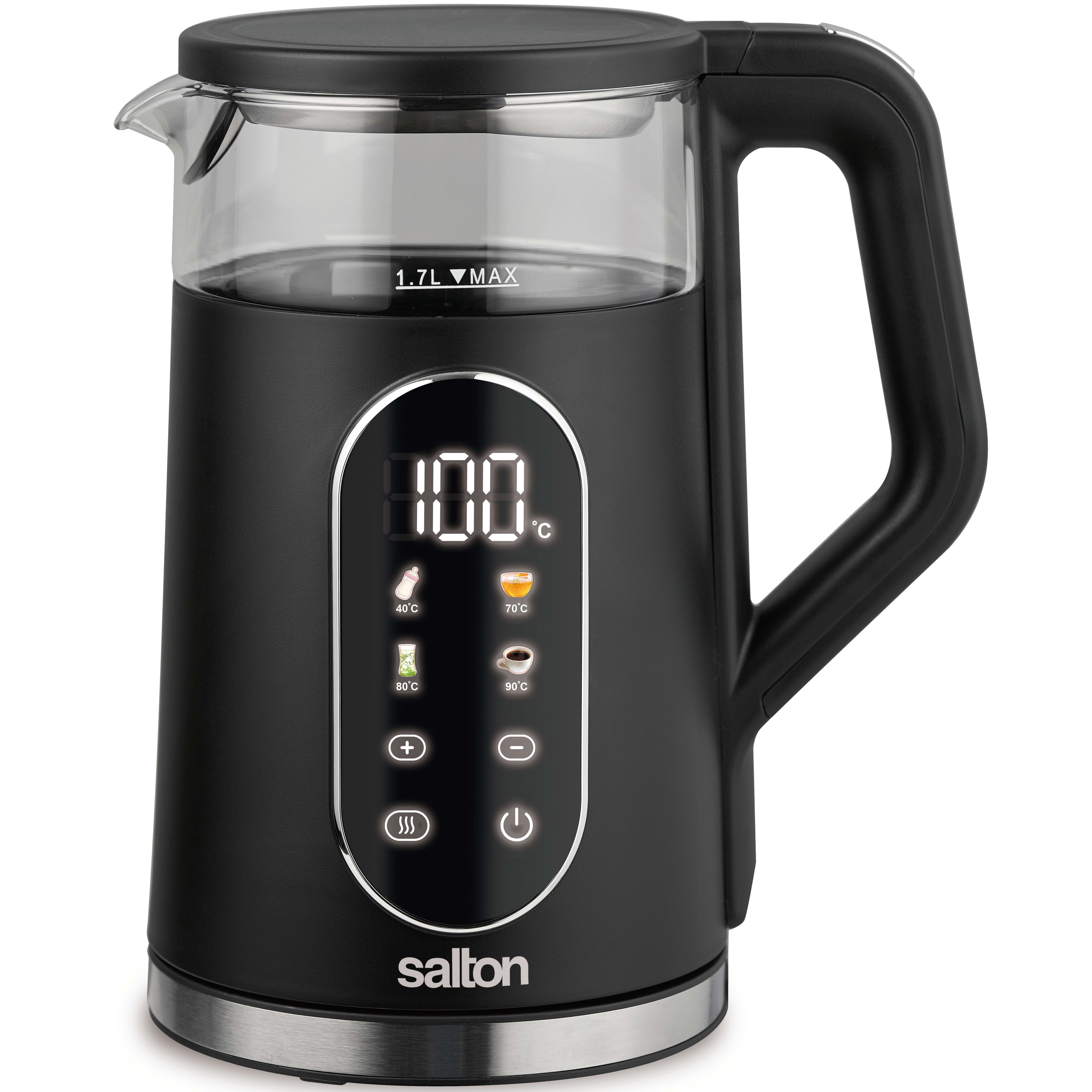 Salton Digital Touch Glass Kettle - 1.7L, Salton Digital Touch Glass ...