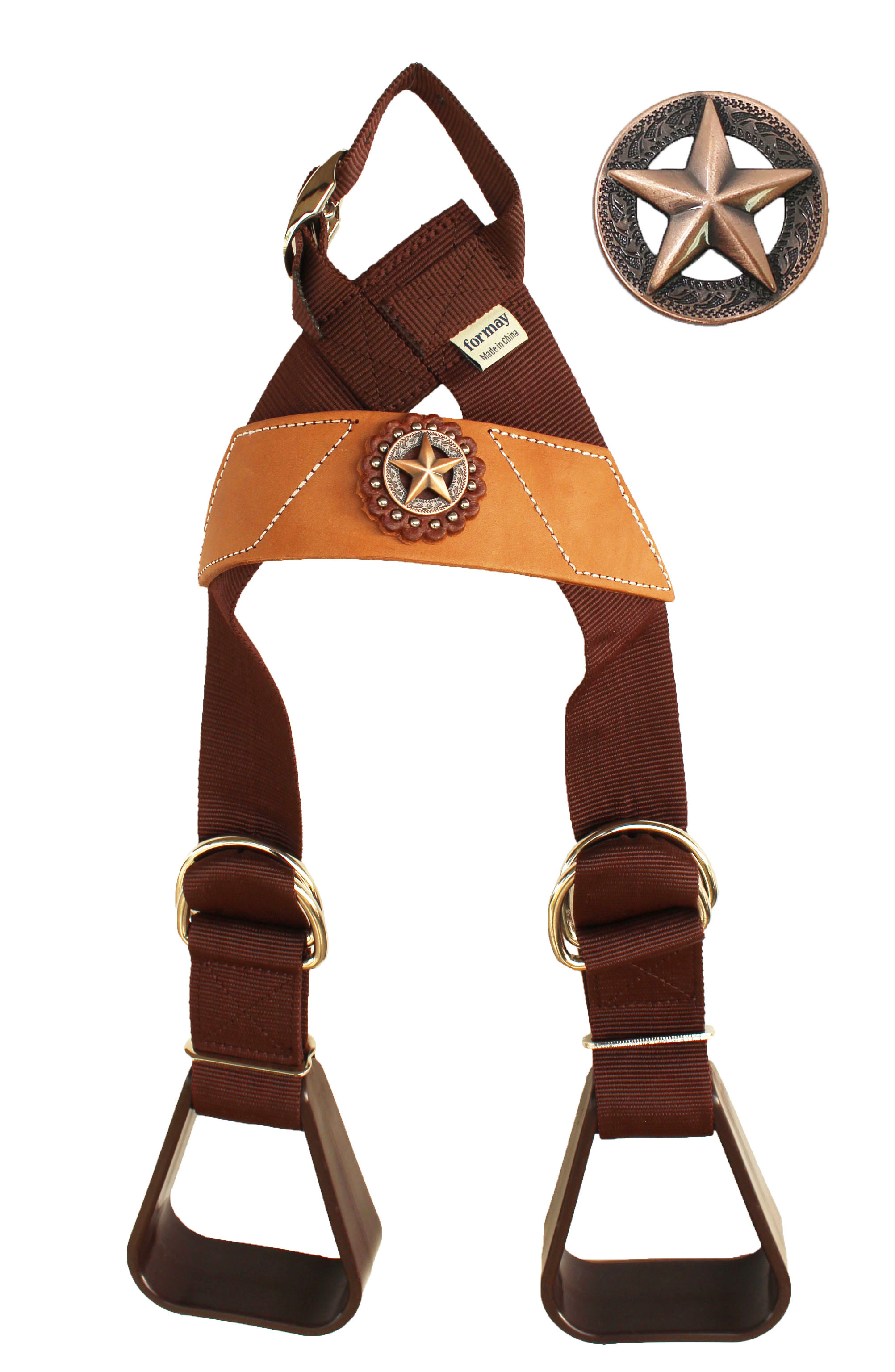 Challenger Western Saddle Show Youth Rider Buddy Kids Stirrups w ...