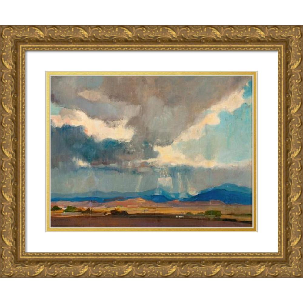 Oliver Dennett Grover 24x19 Gold Ornate Framed and Double Matted Museum ...