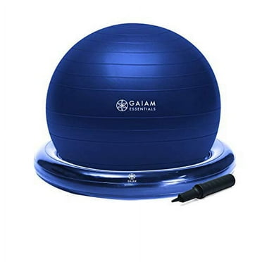 Gaiam Total Body Balance Ball Kit, Green, 65cm - Walmart.com