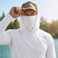 Sun Protection Fishing Shirts for Men UPF 50+ Long Sleeve Hoodie with ...