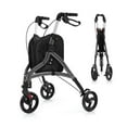 Kepooman Walker, Medical Walker, Foldable Rollator Walker with ...