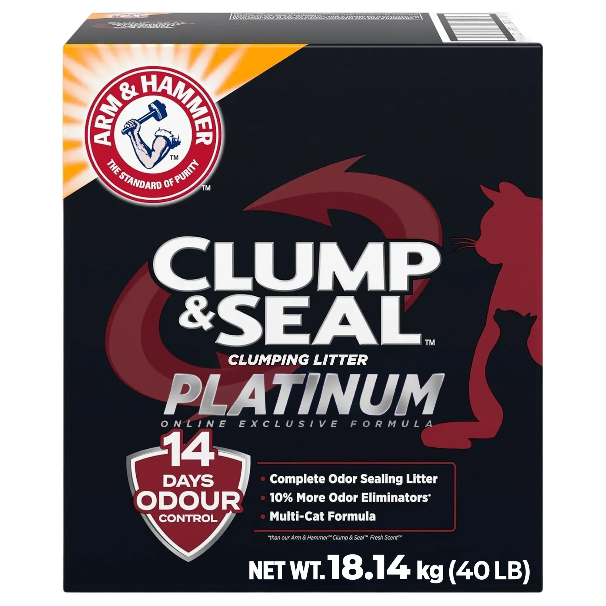 Click here for Arm & Hammer Platinum Clump & Seal Clumping Cat Li... prices