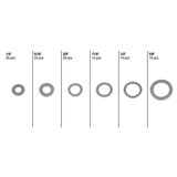 110 Pc. Copper Washer Hardware Kit - Walmart.com