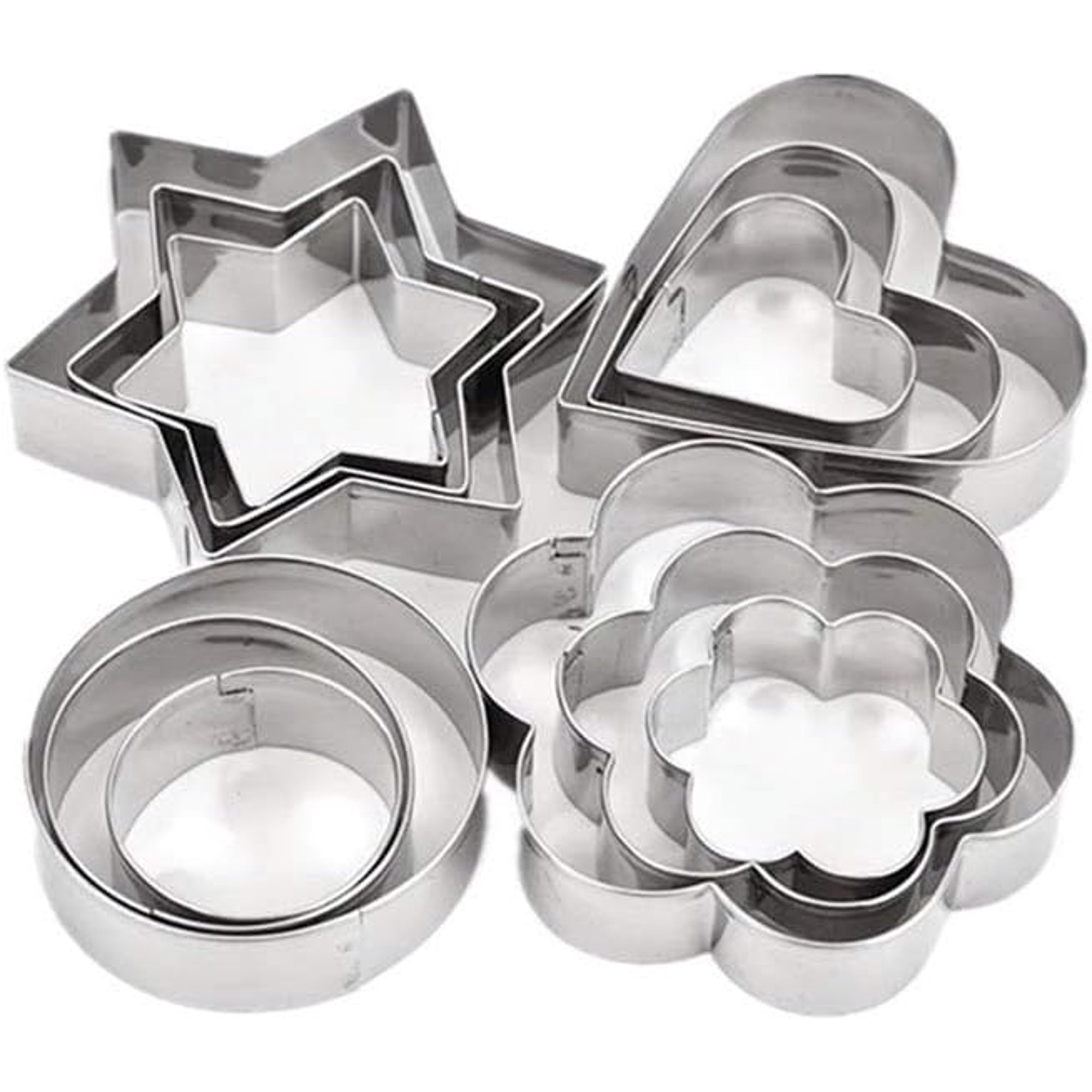 Click here for Dutchman Stainless Steel Cookie Cutters Set  Metal... prices