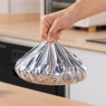 Aluminum Foil Heat Retaining Covers, Reusable Elastic Food Covers for ...