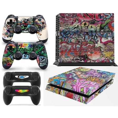 giZmoZ n gadgetZ PS4 Console Graffiti Skin Decal Vinal Sticker + 2 ...