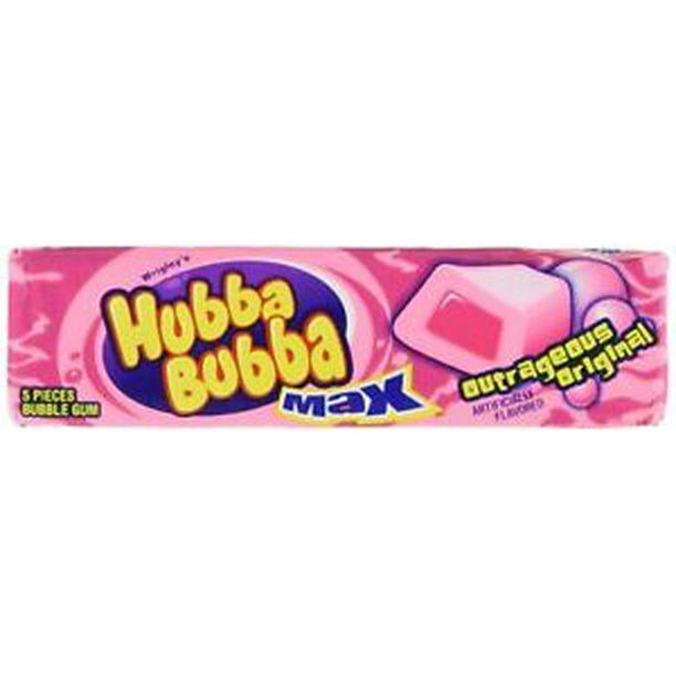 Hubba Bubba Max Outrageous Original Gum, 18 Count - Walmart.com