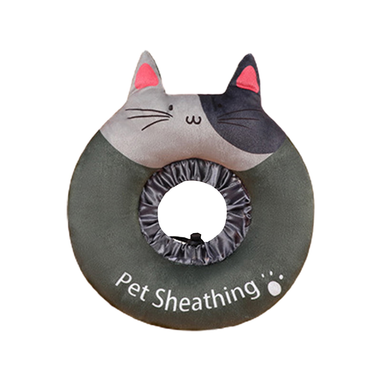 Mightlink Cat E-Collar Cartoon Ears Glow Anti-licking Lovely Bright ...