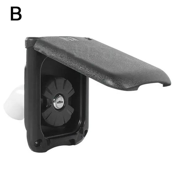 RV Gravity Water Fill Inlet With Keys Square White For Motorhomes s ...