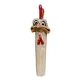 zhonghuaying Whimsical Chicken Head Garden Statue, Resin Yard Figurine ...