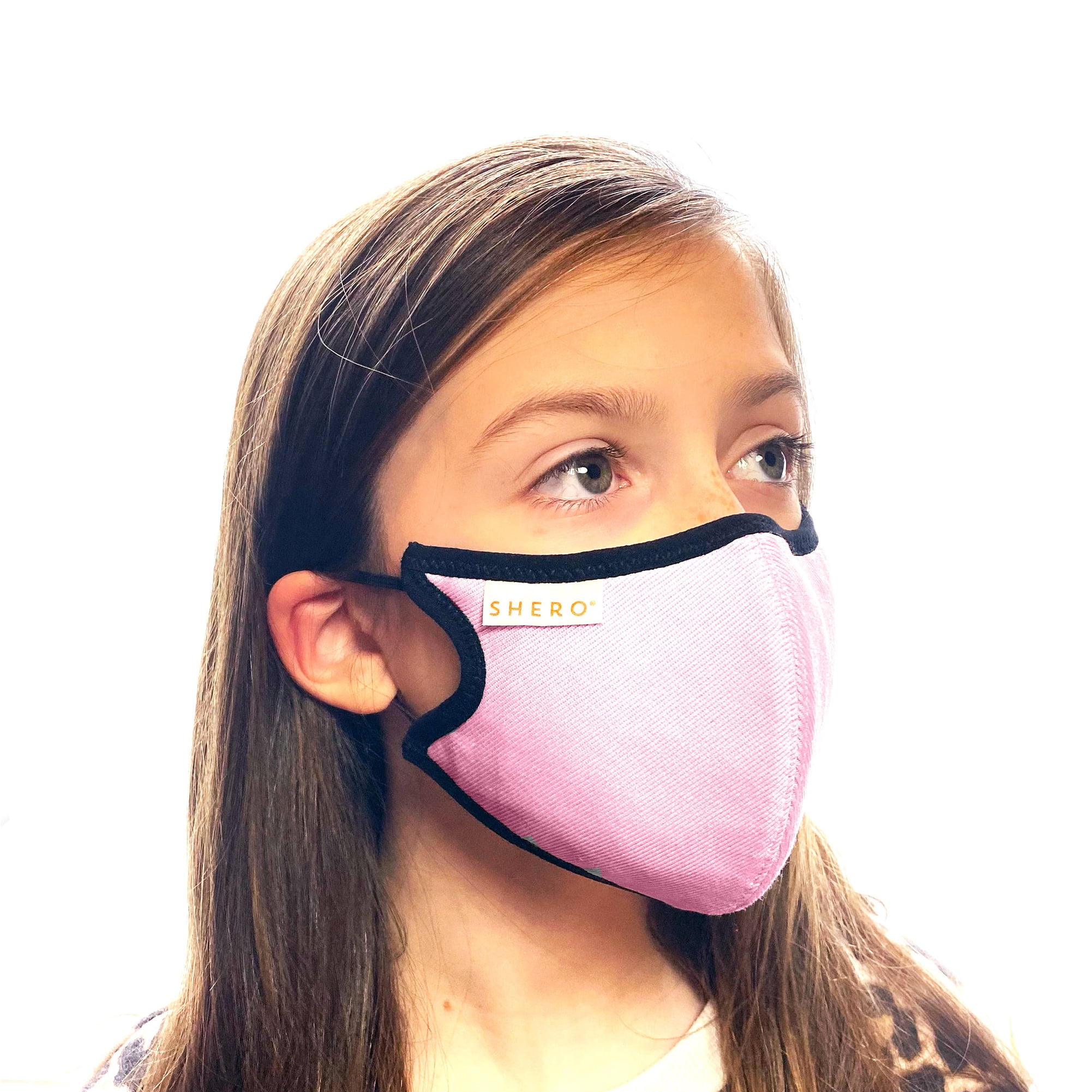 Shero 6-Layer Copper-Infused Childrens Reusable Face Mask, Washable and ...