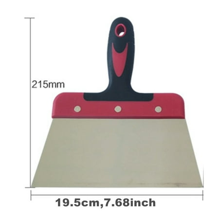Coating Spatula for Chocolate Scraper Stainless Steel Dough Scraper ...