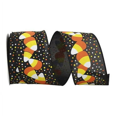 Reliant Ribbon - 25039-695-18K, Candy Cane Cord Ribbon, Red/white, 4 Mm ...