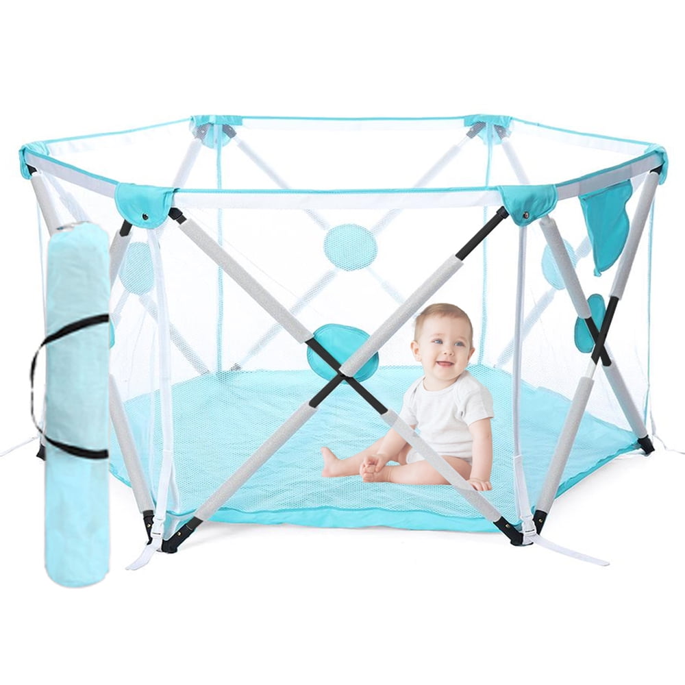 Corralito Para Bebé Pegable Corral De Juegos Gimnasio Baby Gaon GNBPY01 ...