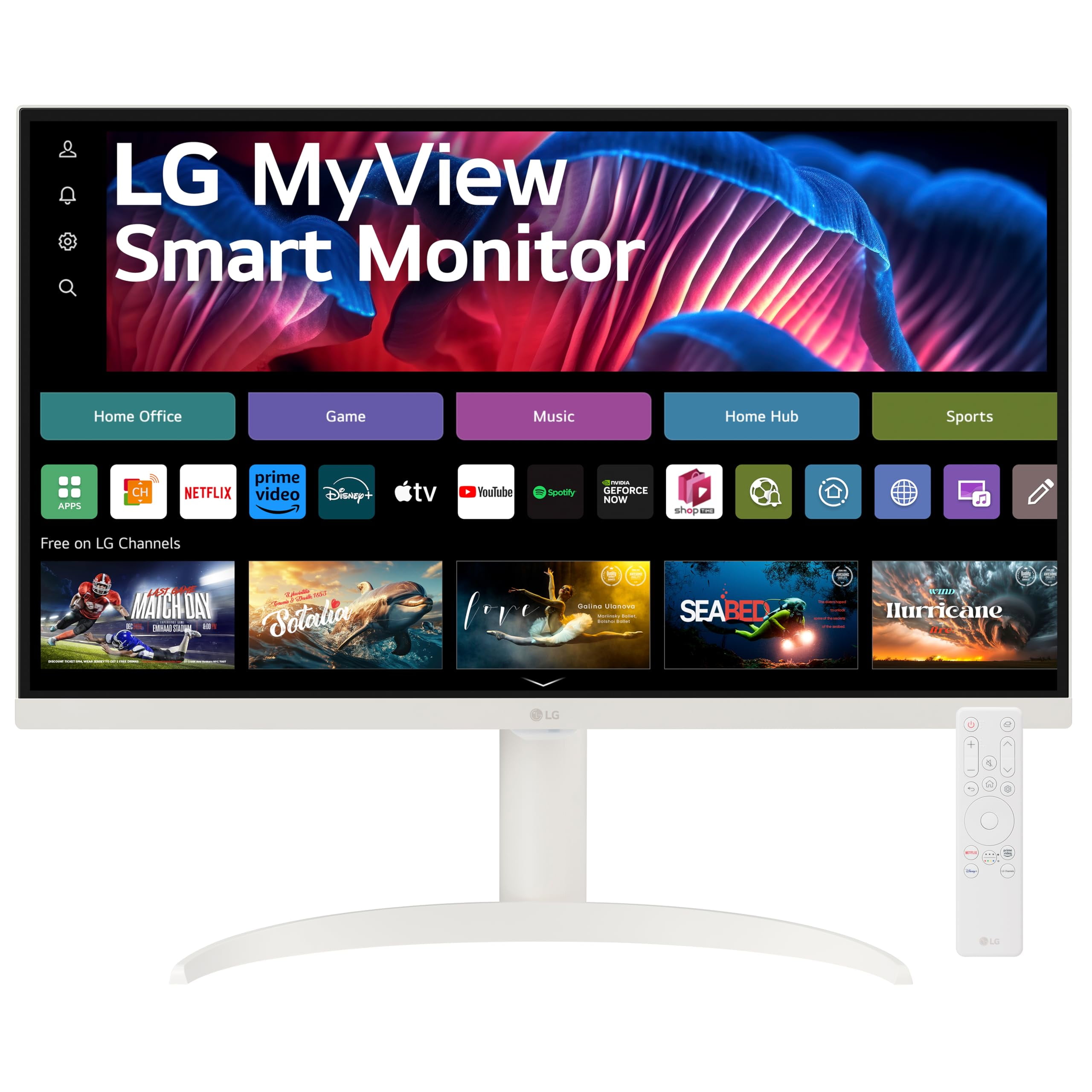 LG 27SR75U-W MyView 27 inch 4K UHD (3840x2160) IPS HDR10 USB Type-C 65W ...